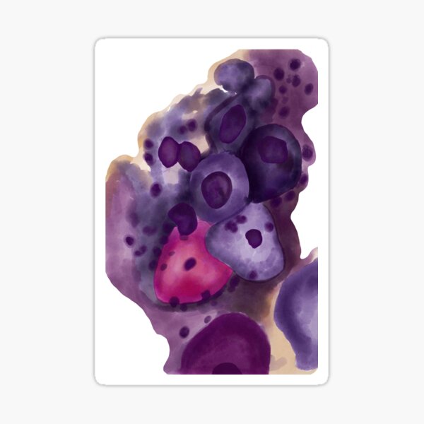"Pap smear Art" Sticker for Sale by ArtyMed | Redbubble