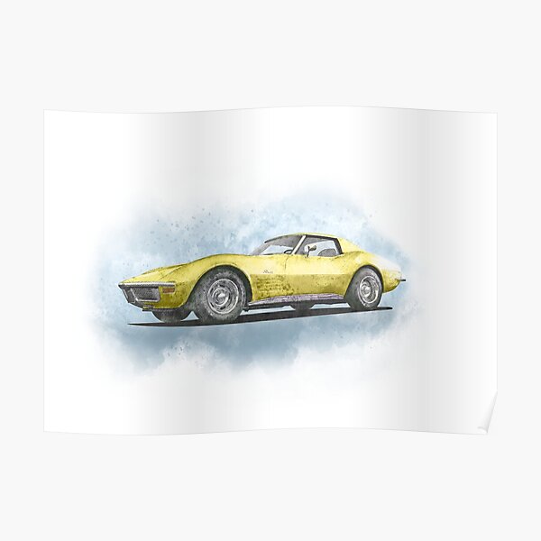 Corvette Posters | Redbubble
