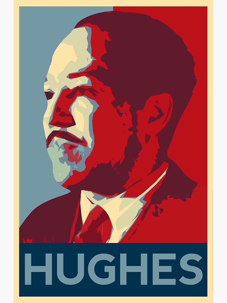 "Langston Hughes poster" Poster for Sale by SozioNiko | Redbubble