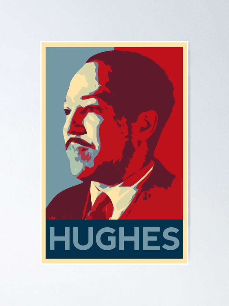 "Langston Hughes poster" Poster for Sale by SozioNiko | Redbubble