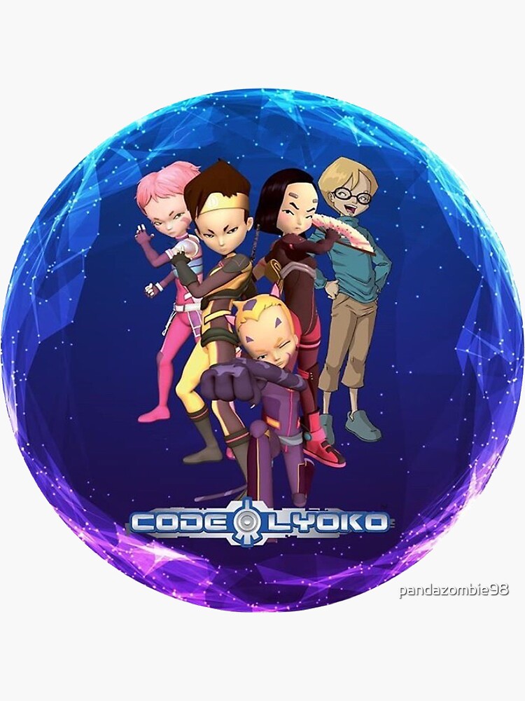 "Code Lyoko Warriors" Sticker for Sale by pandazombie98 | Redbubble
