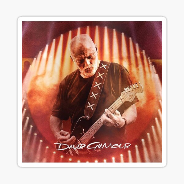 David Gilmour Tour Stickers | Redbubble