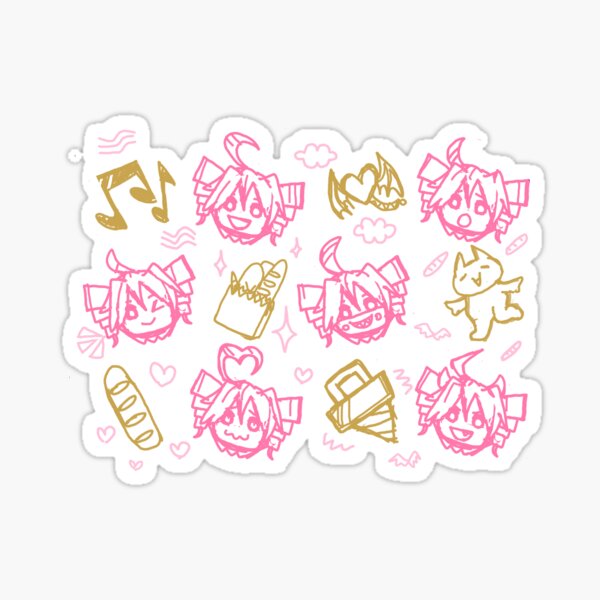 "Teto" Sticker for Sale by Anika Horn | Redbubble