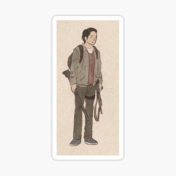 "Glenn " Sticker by marinaschino | Redbubble