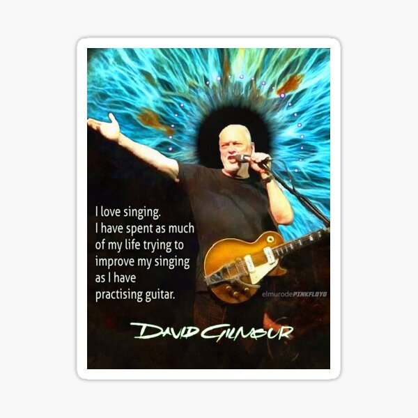 David Gilmour Tour Stickers | Redbubble