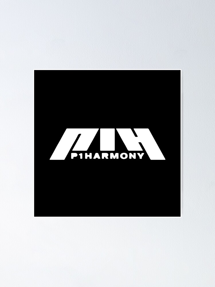 "P1HARMONY Logo" Poster by skeletonwar | Redbubble