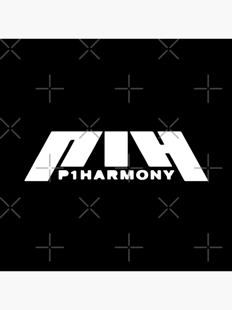 "P1HARMONY Logo" Sticker for Sale by skeletonwar | Redbubble