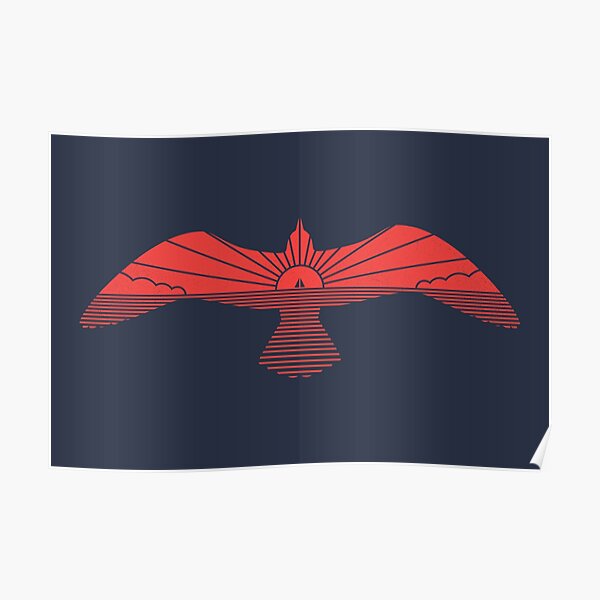 "Larus Marinus" Poster for Sale by thepapercrane | Redbubble