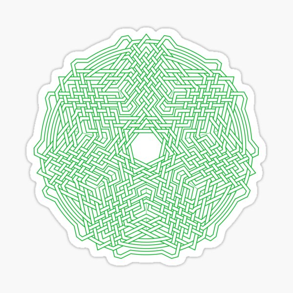 "Heptagram Symbol seven point of star" Sticker for Sale by arioscraft ...