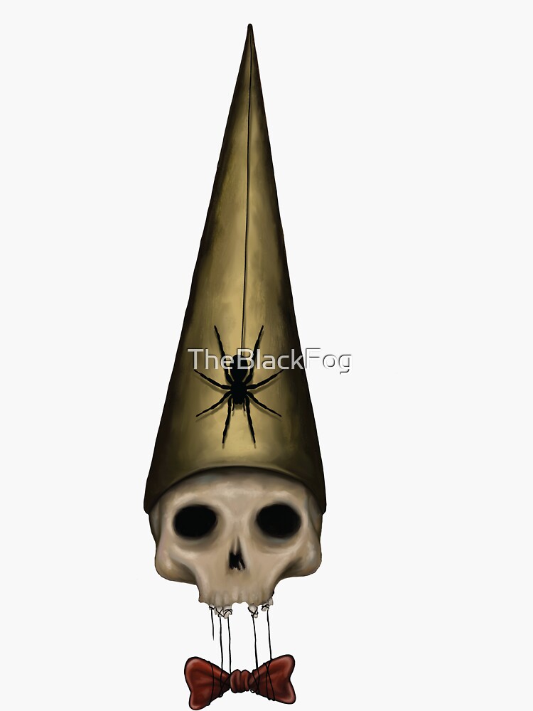 "The Death of the Dunce." Sticker for Sale by TheBlackFog | Redbubble