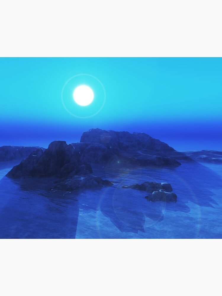 "Dusky beach scene " Sticker for Sale by Lemon-Squeezy | Redbubble