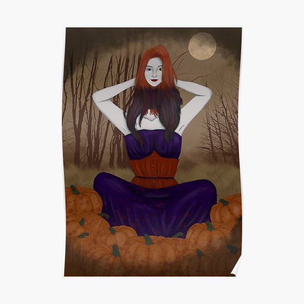 "Halloween 2020 headless girl " Poster for Sale by Snowflake-art ...