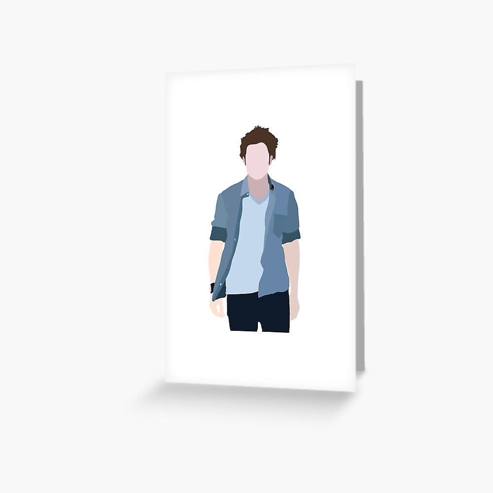 "Edward Cullen Vector Drawing" Greeting Card for Sale by Jess-16 ...