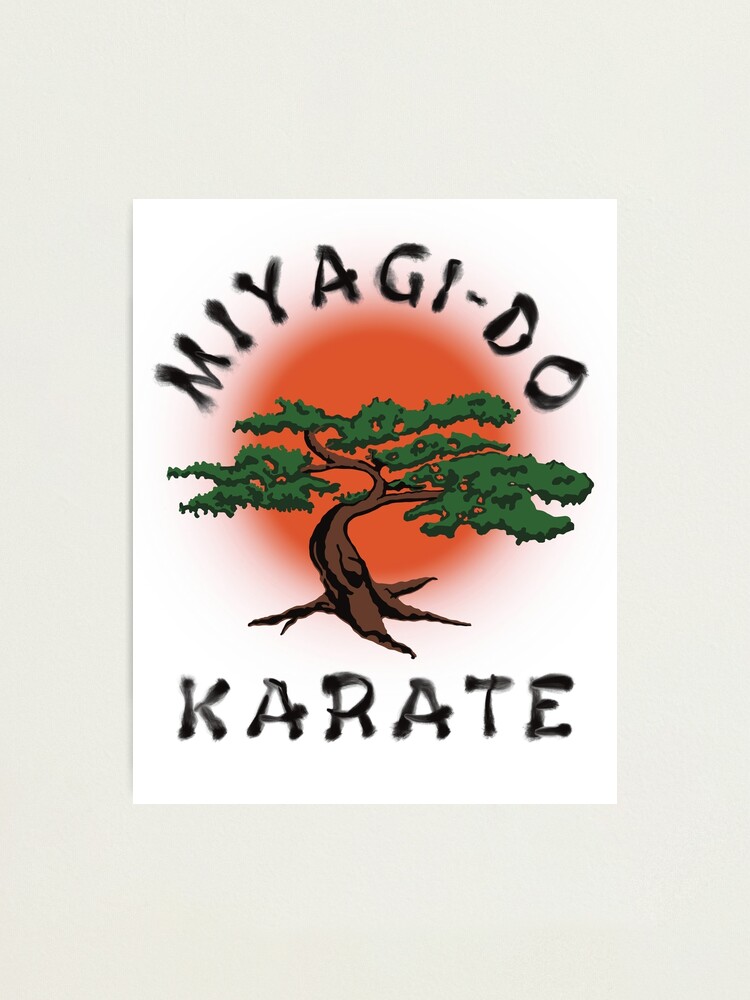 "Miyagi Do Karate Symbol From Cobra Kai " Photographic Print by ...