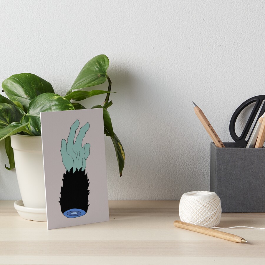 "The Simpsons Cursed Monkey Paw" Art Board Print by thebcarts | Redbubble