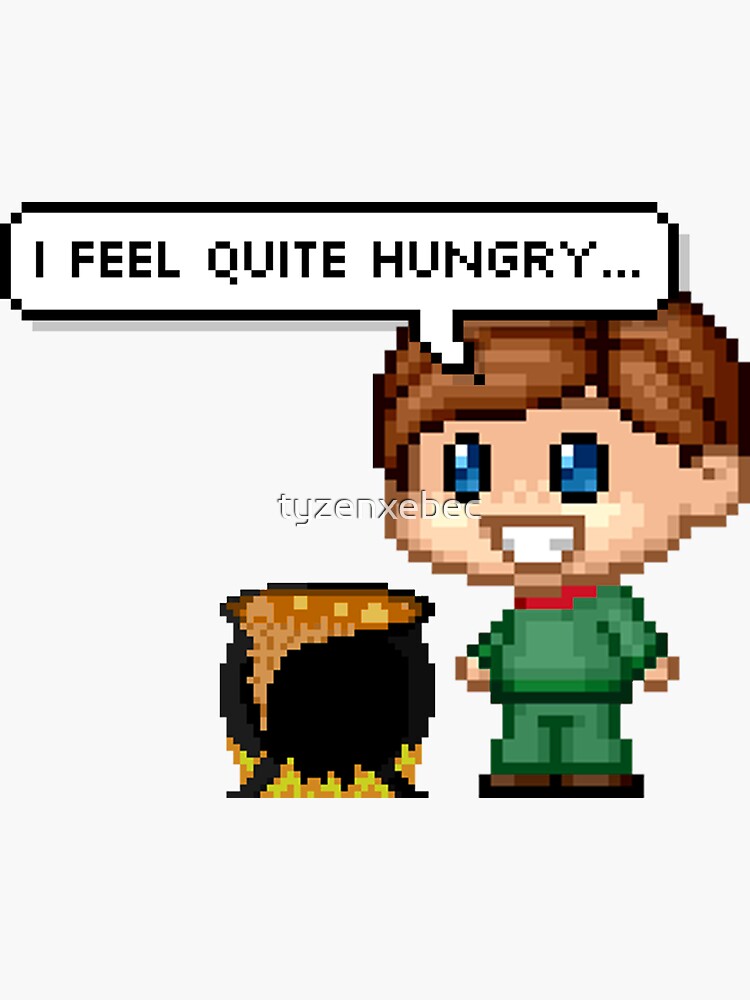 "Kingdom Come: Deliverance - Henry's feeling quite hungry..." Sticker ...