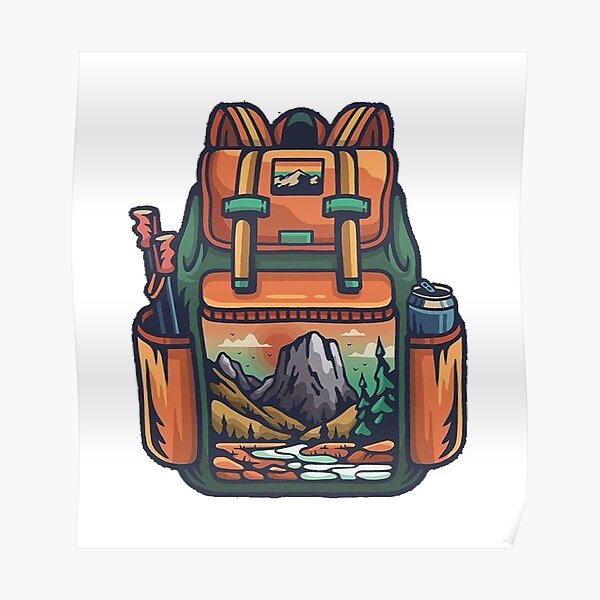 "Bushcraft Merch " Poster by OptimusStore | Redbubble