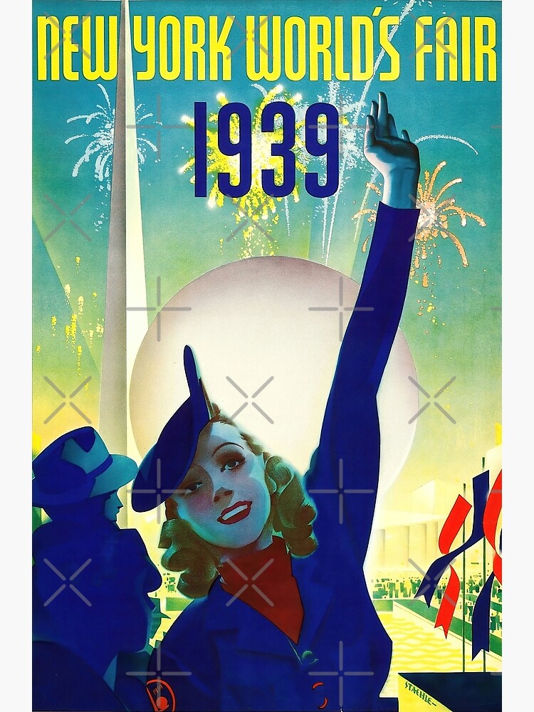 Póster «CARTEL DE LA FERIA MUNDIAL DE NUEVA YORK DE 1939 - ESCANEADO EN ...