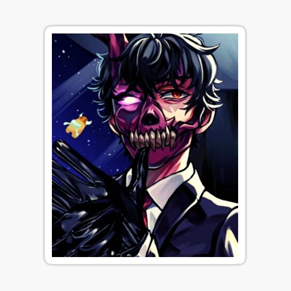 Corpse Husband Face Reveal Stickers | Redbubble
