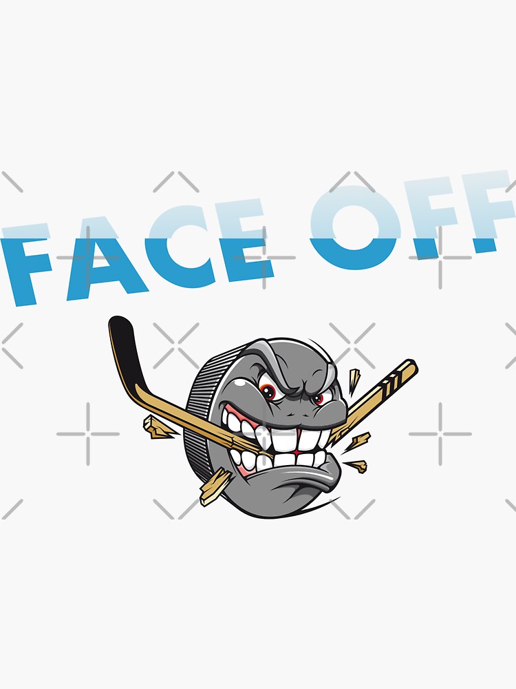 "Face Off" Sticker by bimmer325 | Redbubble