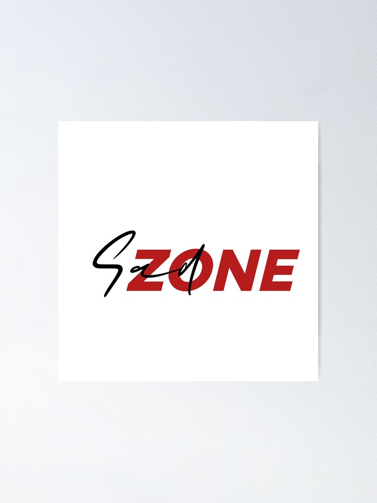 "SAD ZONE" Poster for Sale by wawastickers | Redbubble