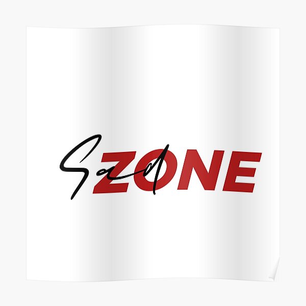 "SAD ZONE" Poster for Sale by wawastickers | Redbubble