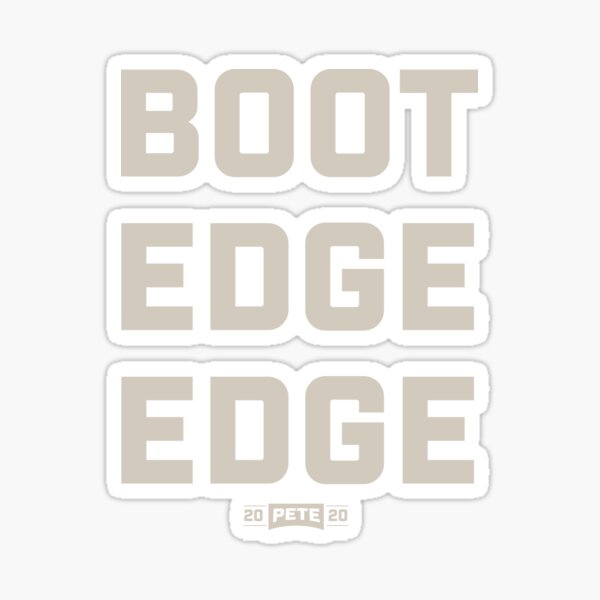 "Boot Edge Edge" Sticker for Sale by entwistle2 | Redbubble