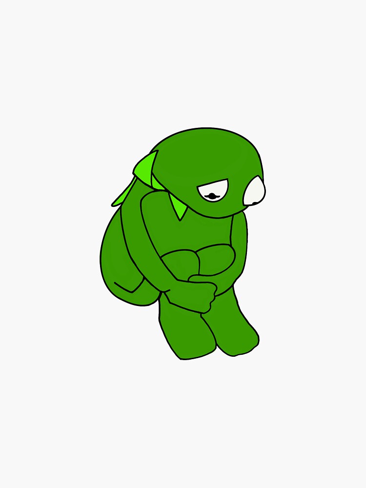 "Kermit the frog sad" Sticker for Sale by julimari | Redbubble