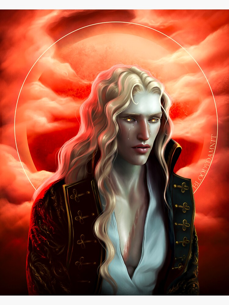 "Alucard" Sticker by bloodydamnit | Redbubble
