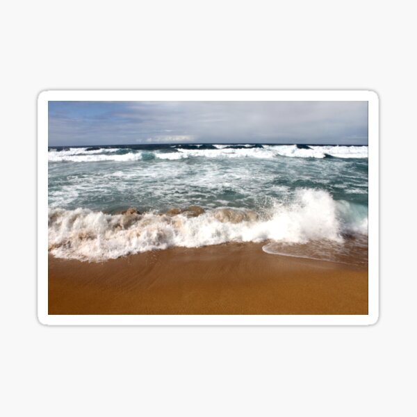 "Beach Wave" Sticker by SpiritFlame | Redbubble