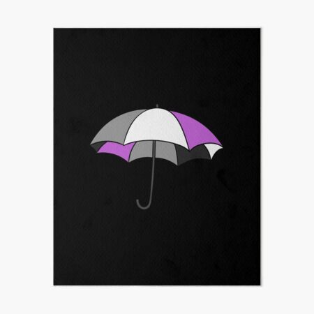 "Ace Asexual Pride Asexuality Purple Umbrella Pride Flag" Art Board Print by 14thFloor | Redbubble