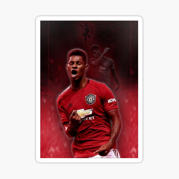 "Art Rashford Wallpaper" Sticker for Sale by t1ngt0ng | Redbubble