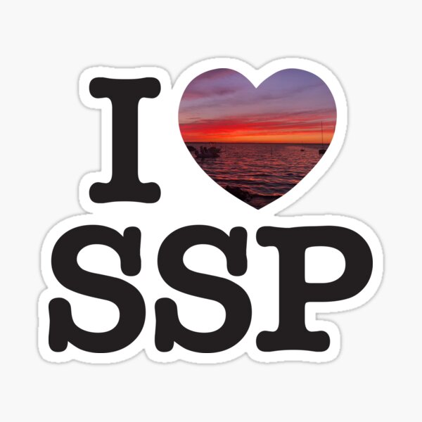 "I Love SSP (South Seaside Park)" Sticker for Sale by devasia | Redbubble