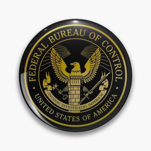 Federal Bureau Of Control Pins and Buttons | Redbubble