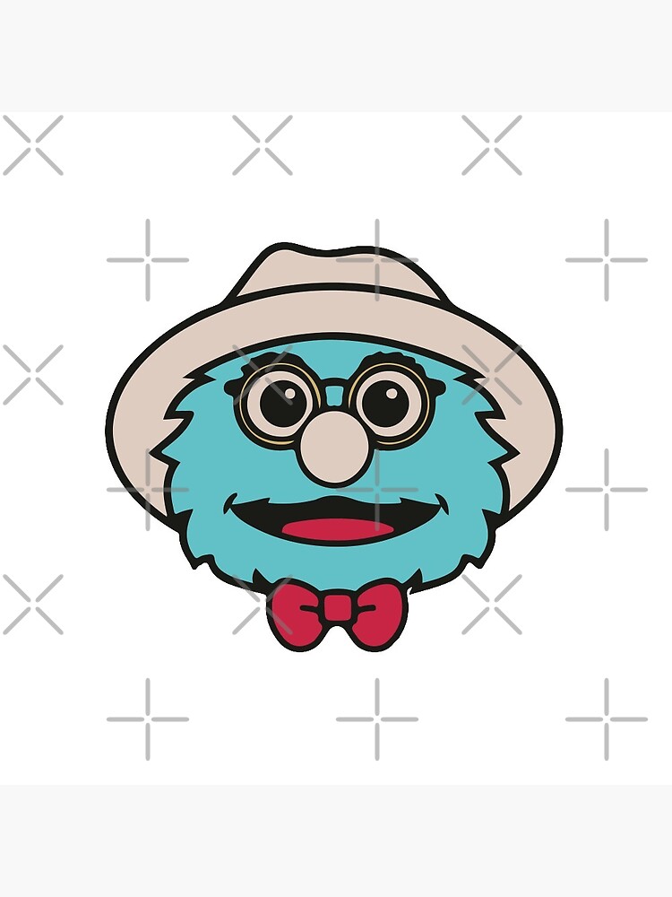 "Puppet History The Professor Face" Pin for Sale by Nerimen | Redbubble