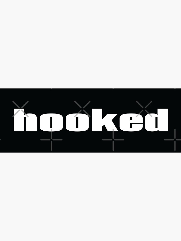 "Hooked" Sticker by ProjectX23 | Redbubble