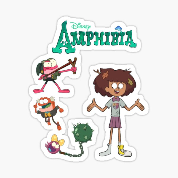 Amphibia Stickers Paper Stickers, Labels & Tags Paper & Party Supplies ...