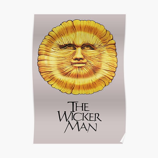 "The Wicker Man - Weathered Summerisle Logo" Poster for Sale by ...