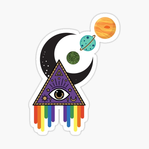 "Third Eye" Sticker by kalidunali | Redbubble