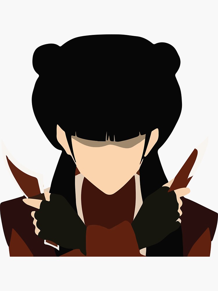 "Avatar the Last Airbender Mei" Sticker for Sale by egrjhn | Redbubble