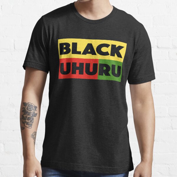 "Black Uhuru Logo Jamaican Flag " T-shirt for Sale by WilliamSanta ...