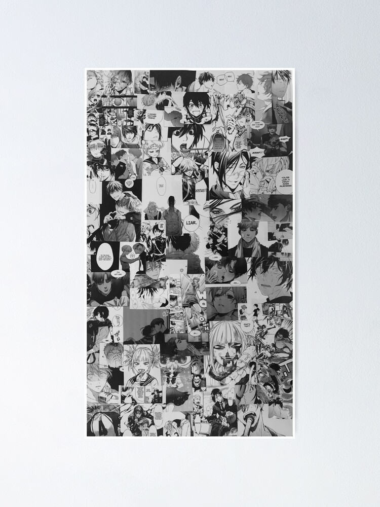 Custom Made Manga Collage Home Décor Wall Hangings etna.com.pe