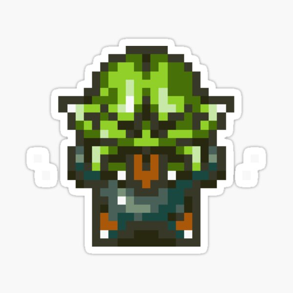 "Green Imp (Chrono Trigger)" Sticker for Sale by ChillerTyp | Redbubble