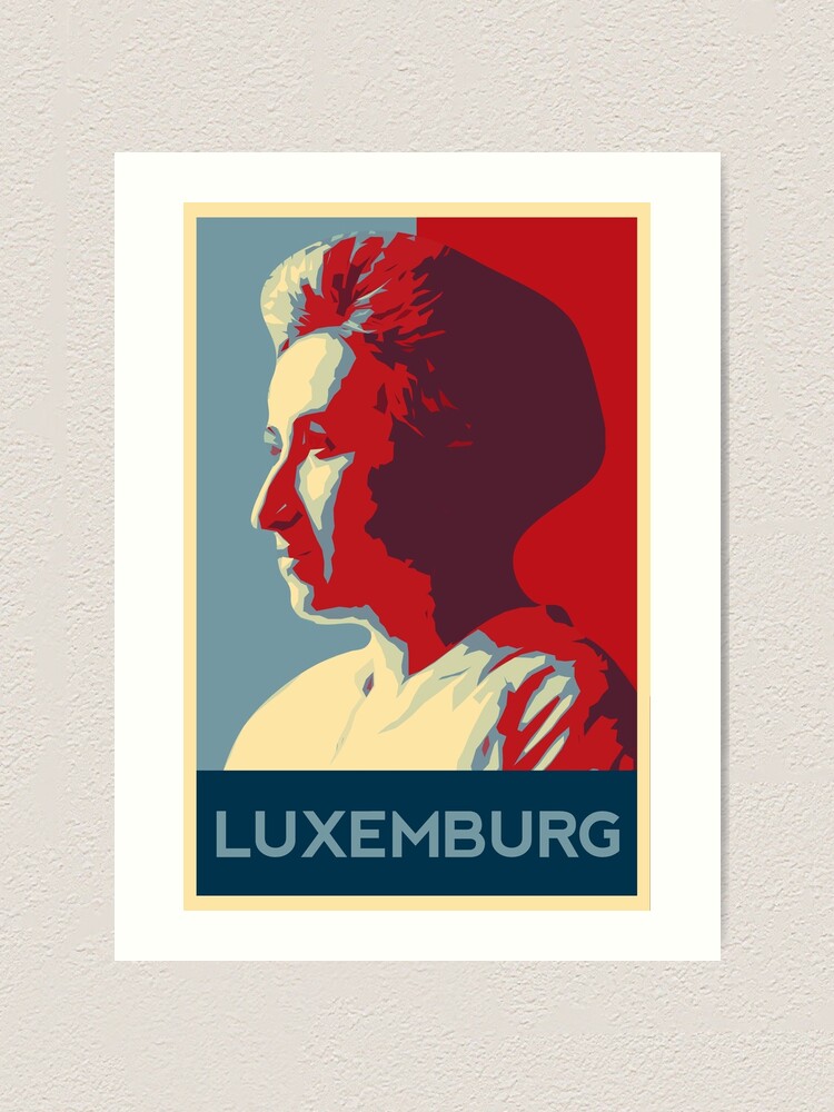 "Rosa Luxemburg poster" Art Print for Sale by SozioNiko | Redbubble