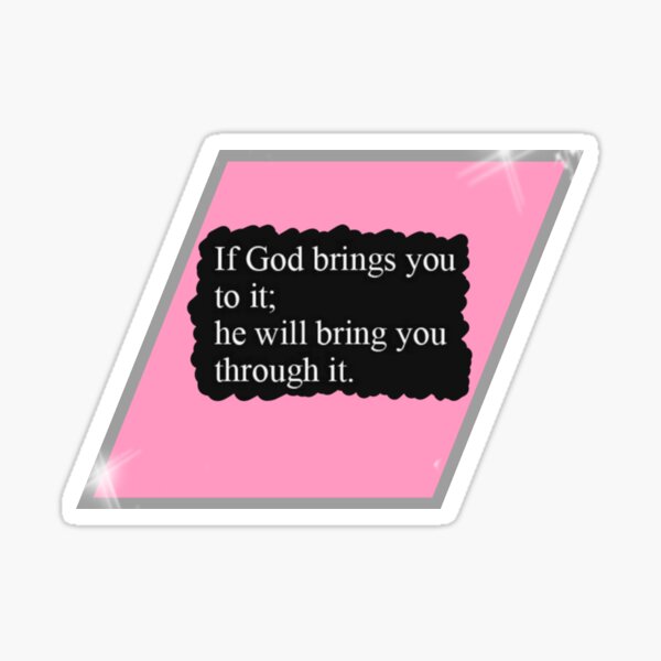 "Faith" Sticker for Sale by Prettyinstereo1 | Redbubble