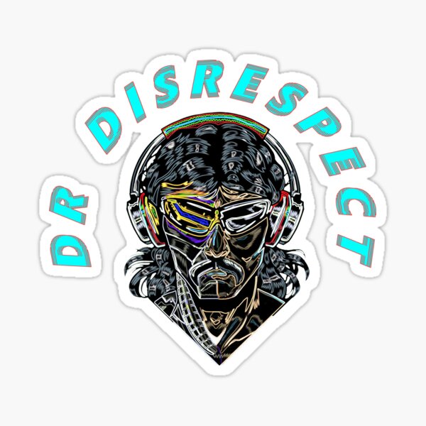 "Copy of Dr disrespect rv2" Sticker for Sale by Sage86 | Redbubble