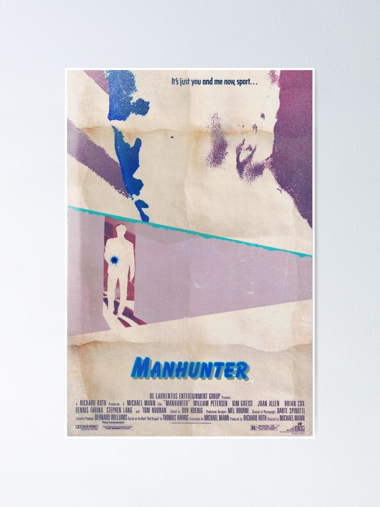"Manhunter Poster" Poster for Sale by Cuttintees | Redbubble