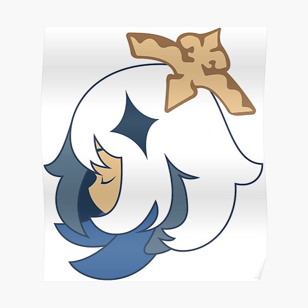 "Paimon Icon" Poster for Sale by OMGNerdStuffPPP | Redbubble