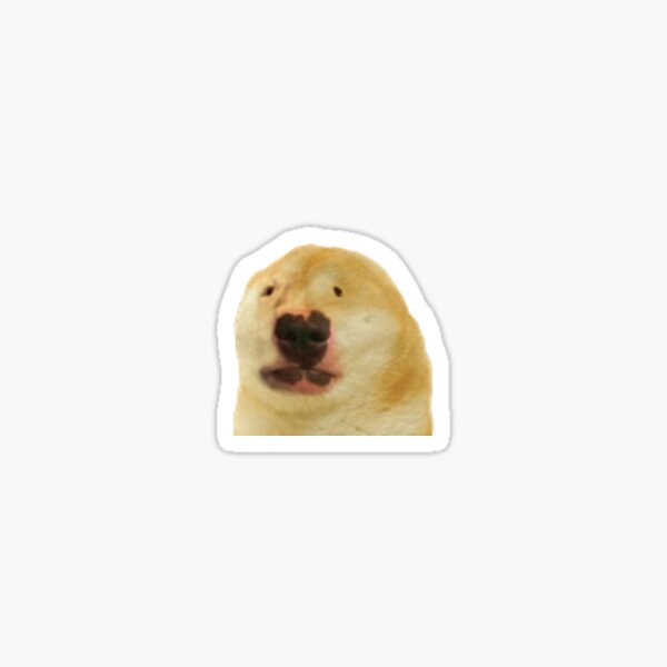 "Walter-doge" Sticker by TrevorWaffles | Redbubble