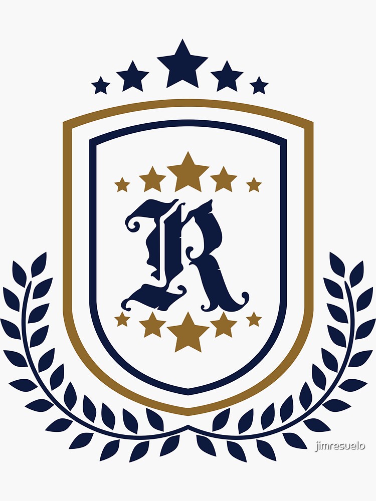 "Eagle Raven Star Emblem" Sticker for Sale by jimresuelo | Redbubble